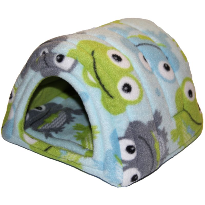 Jenny's Hidey Huts for Guinea Pigs - A Favorite Plush Covered Bed for ...